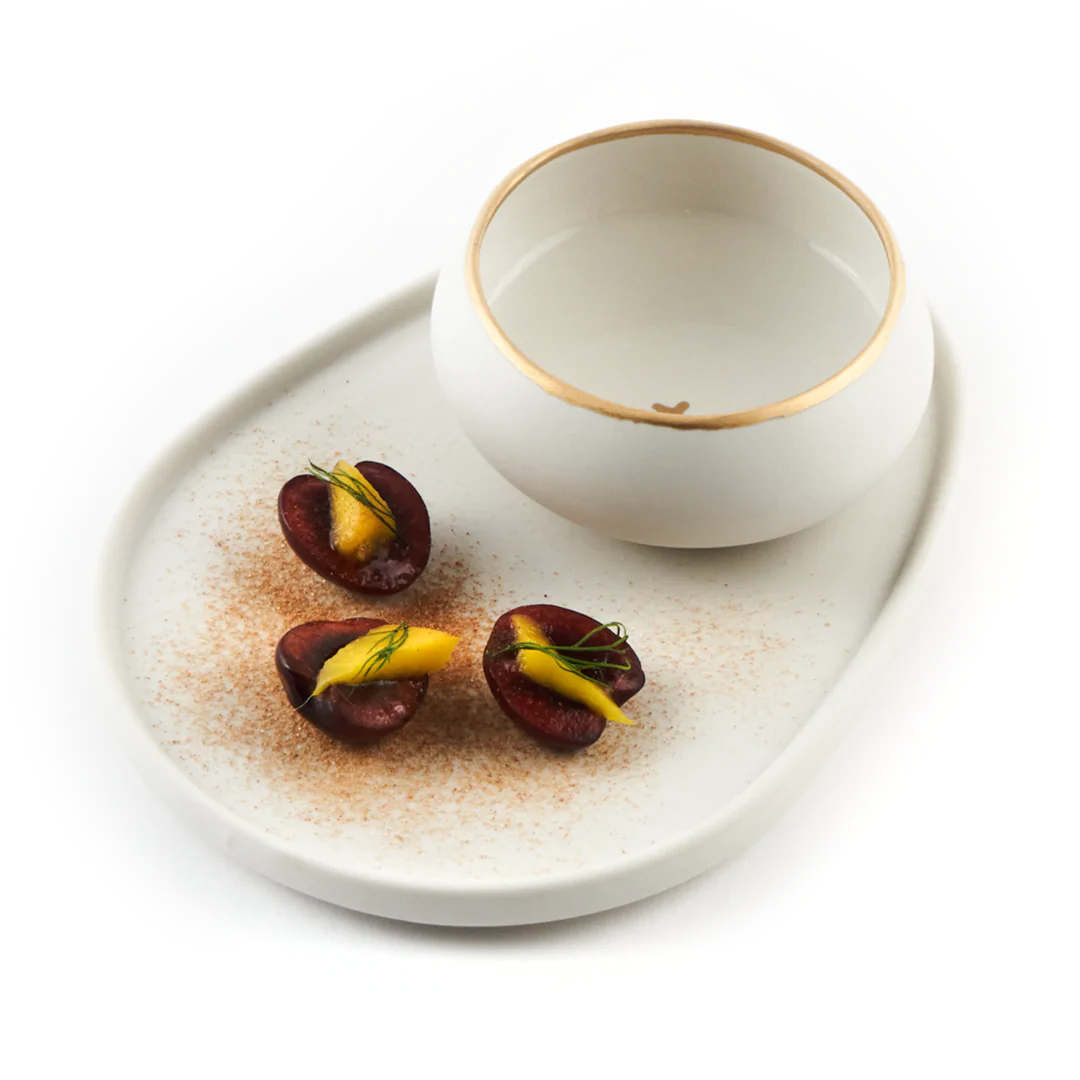 Porcelain Pairing Plate & Copita Sets | TUYO NYC